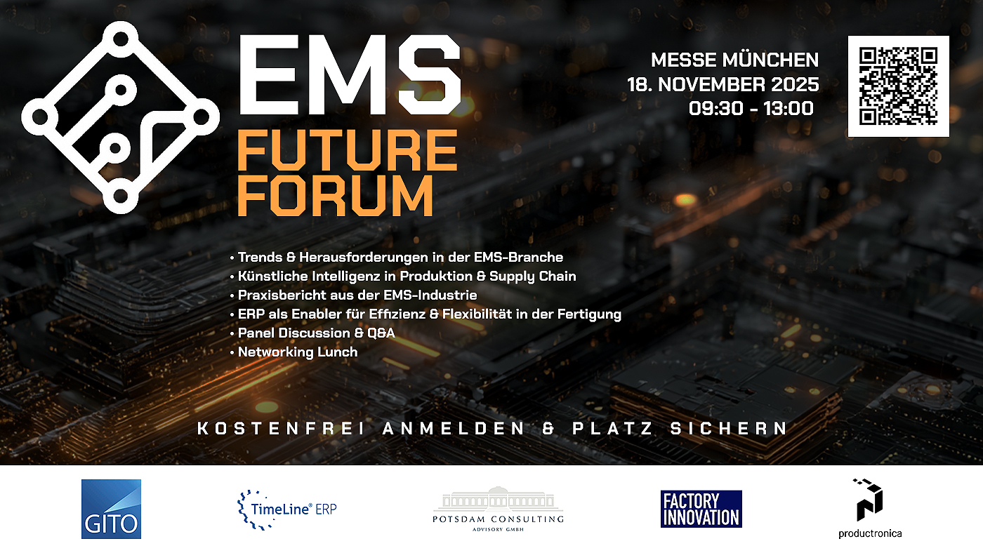 EMS Future Forum 2025 – Trends der Elektronikfertigung - ERP Management